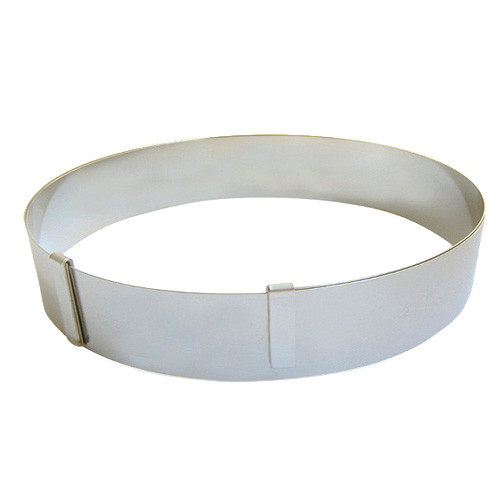 Cercle Inox Extensible De Buyer® | ROND - Ø de 18 à 36 cm - Artgato